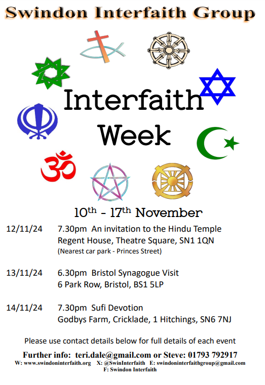 Interfaith Week 2024 – Swindon Interfaith Group